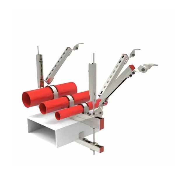 Quality Lateral 4 Way Electrical Seismic Bracing Structural Supports Shockproof for sale