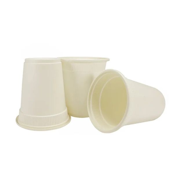 Quality 16oz PLA Cornstarch Bio Take Out Coffee Cups Beverage Starbucks Hot Beverage for sale