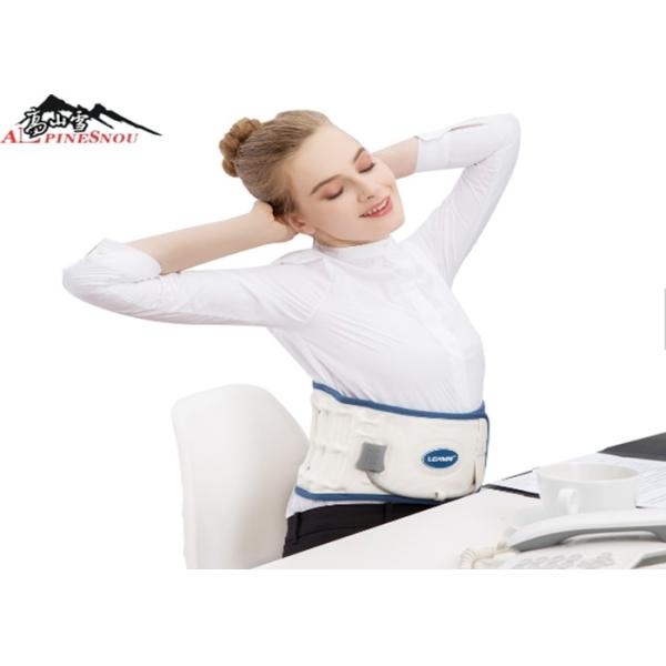 Quality Inflatable Compression Waist Back Support Belt Back Braces Wrap Support Lumbar for sale