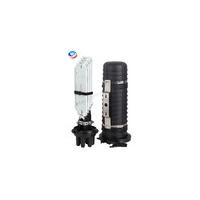 Quality ABS Plastic Fiber Optic Closure 3 Outlets Underground Fiber Splice Enclosure for sale