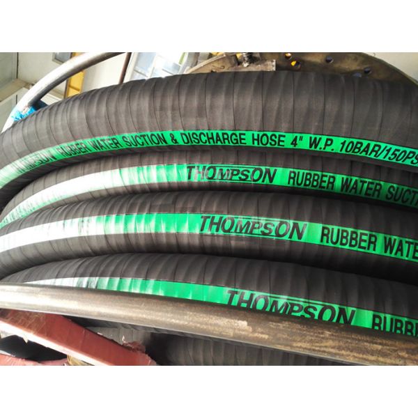 Quality 10Bar Industrial Rubber Water Hose for sale