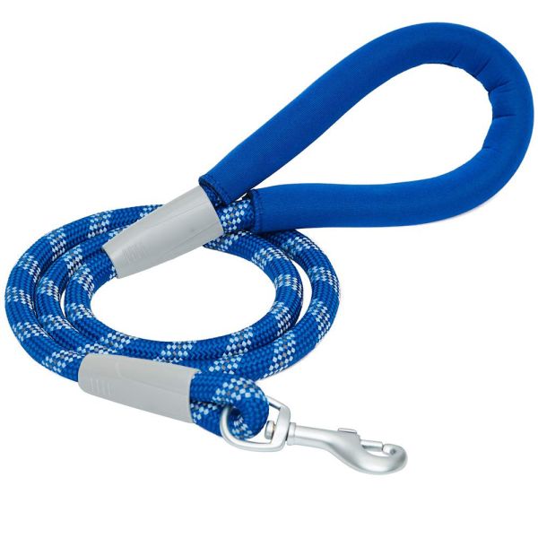 Quality 100% Polyester Material Nylon Rope Dog Leash Comfortable Multiple Color Option for sale