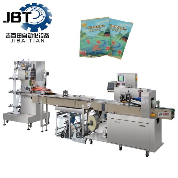 Quality Customizable 100 Towels/Min Towel Making Machine For Disposable Towels for sale