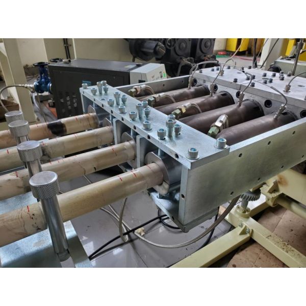 Quality PEEK GPPS PTFE PEI NYLON Bar , Stick , Ketron Stick Pipe Rod Extrusion Machine for sale