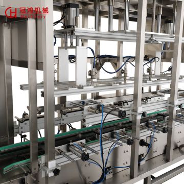 Quality Press Plug Connection 5-Head High Speed Automatic 20L Paint Filling Machine for for sale