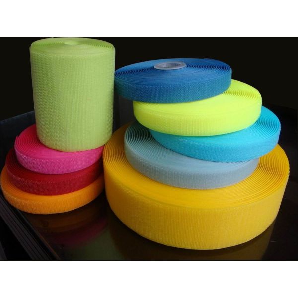 Quality 25m/Roll Nylon Hook And Loop Fastening Tape SGS For Furniture for sale