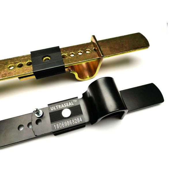 Quality ISO17712 Heavy Duty Trailer Cargo Lock Container Barrier Seal Print Area 55*13 for sale