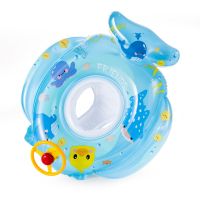 Quality Unisex Inflatable Swim Rings Cute Whale Pattern Beach Party Toys with Floating for sale