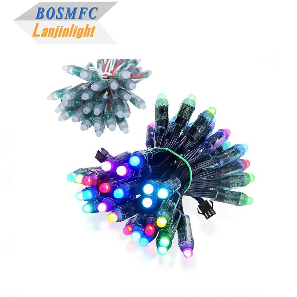 Quality Factory Wholesale WS2811 Dream Color RGB IC 12V LED Pixel Sting Lights Advert for sale