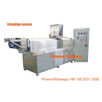 Quality Dry Wet Dog Food Machine / Pet Food Extruder Multi Functional LS Inverter for sale