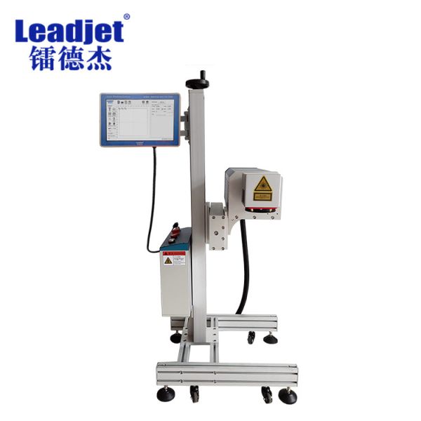 Quality 20W 30W High Resolution CO2 Laser Marking Coding Machine Printer On PET bottles/Glass/Wooden for sale