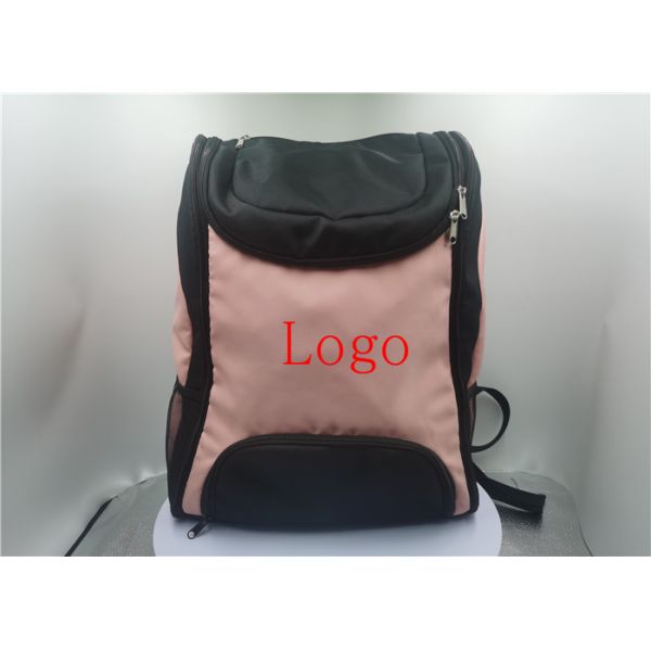 Quality Pink Outdoor Pickleball Racket Bag 30L With Wings Pocket Design for sale