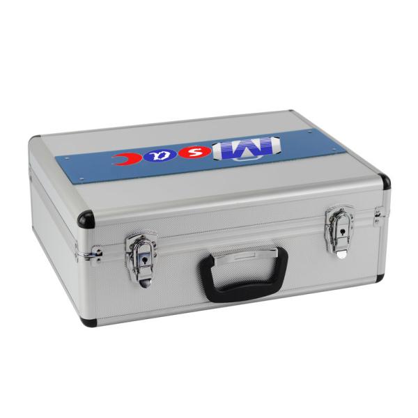 Quality OEM/ODM Wholesale Silver Aluminum Carrying Cases With Custom Made Die Cut Foam for sale