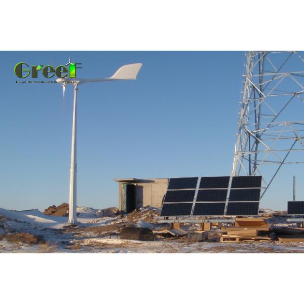 Quality 5kw 10kw Wind Solar Hybrid System With PV Solar Panel for sale
