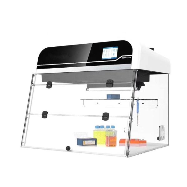 Quality 360 Degree Visibility Clean Workstation for Sample Preparation in PCR Laboratories for sale