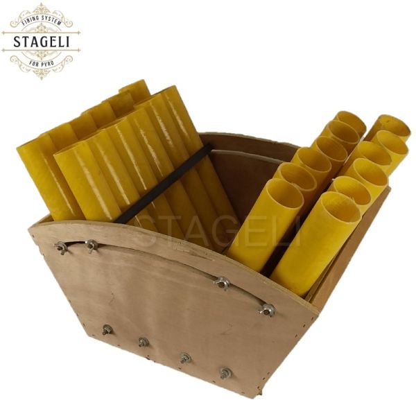 Quality Versatile Wooden Fireworks Frame Racks Display Mortar Racks for sale