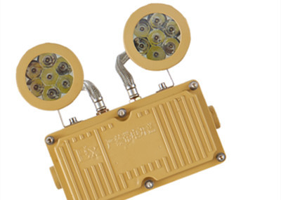 Quality Rechargeable Explosion Proof Emergency Light Fitting For One Hour Twin Spot for sale