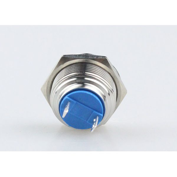 Quality Ball Head Stainless Steel Push Button Switch 19mm Panel Mounting Normally Open for sale