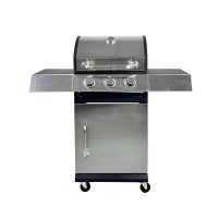 Quality 3 1 Burners Stainless Steel Gas Grill for Outdoor Cooking on 110x44x112 cm for sale