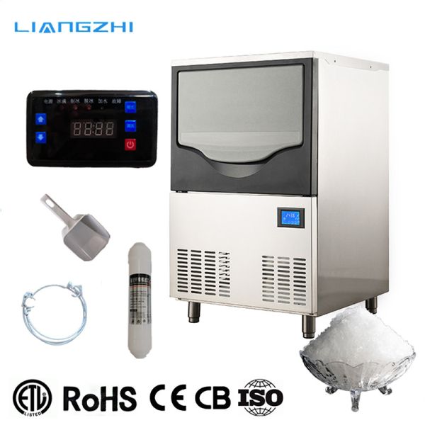 Quality 52 KG LZ-220 Customized Granular Ice Machine for Food Storage and Manufacturing Plant for sale