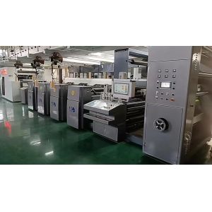 Quality Energy Saving Medical Package Frame Coating Flexo Printer Servo Control for sale