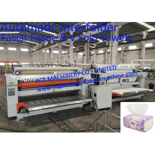 Quality Fully Automatic Facial Tissue Paper Making Machine With Logsaw Machine for sale