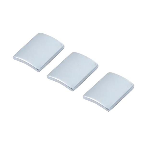 Quality Industrial Neodymium Magnets Curved Zn Coating Custom Shaped Magnets for sale