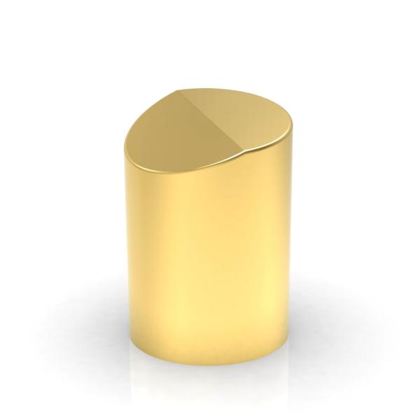 Quality Die Casting Golden Zinc Alloy Perfume Bottle Caps for sale