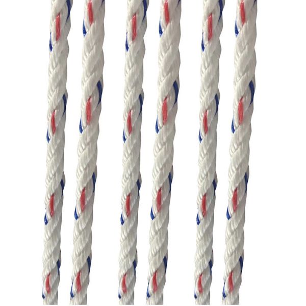Quality Twisted PE Rope 100% Virgin Material PE Twisted 3 Strands Rope for sale