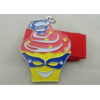 Quality 3D Ice Cream Enamel Medal Zinc Alloy / Brass / Copper , Disney for sale