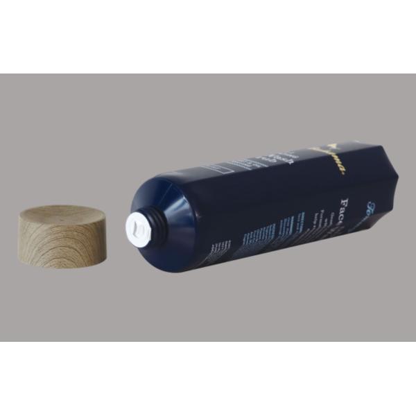 Quality D50mm Custom Cosmetic Lotion Tubes Plastic Creased tube for sale