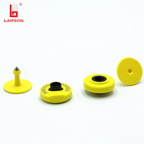 Quality Flexibility LF RFID Rfid Tags Cattle Tracking With Alien H3 Chip Green ISO9001 for sale
