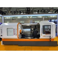 Quality TCK63E CNC Lathe: HRC55 Hardened Box Guideway for Long-Term Precision & Heavy for sale
