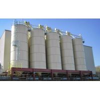 Quality 30 Meter Food Storage Silos Conical Galvanized Grain Silo Material Handling for sale