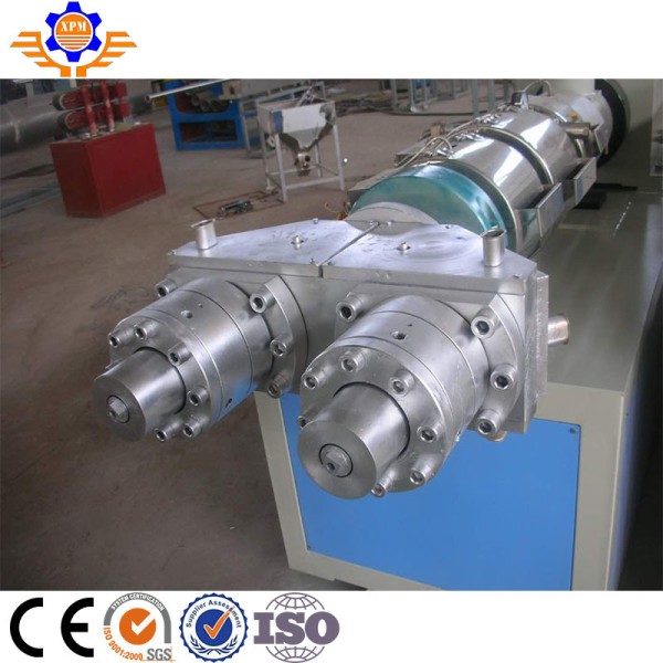 Quality Water Line PVC Extrusion Line , 16 - 630mm Diameter Plastic Pipe Making Machine for sale