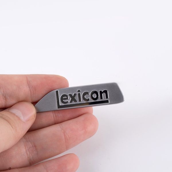 Quality Nickel Silver Metal Logo Customized by QC-Guaranteed Electroforming for sale