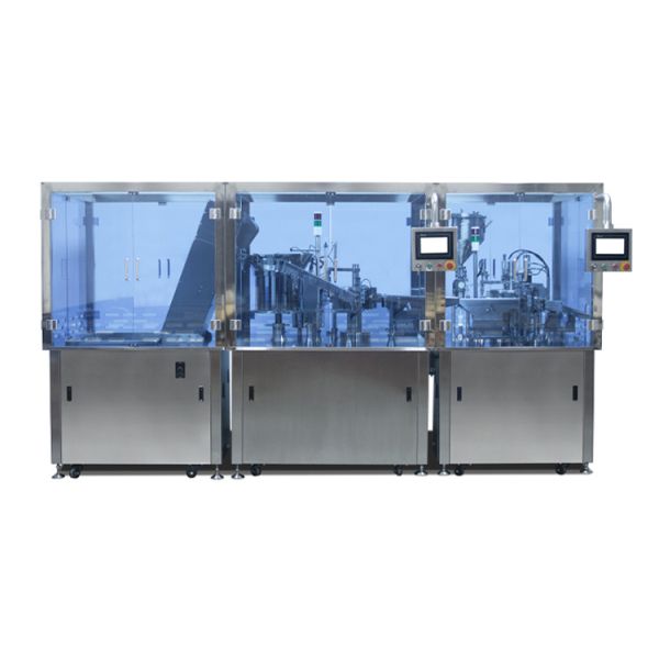 Quality Automatic Pre Filled Gel Syringe Filling Machine Aseptic Syringe Filling Stoppering Machine for sale