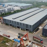 Quality PEB Steel Godown Construction with Q235B Q355B Steel for sale
