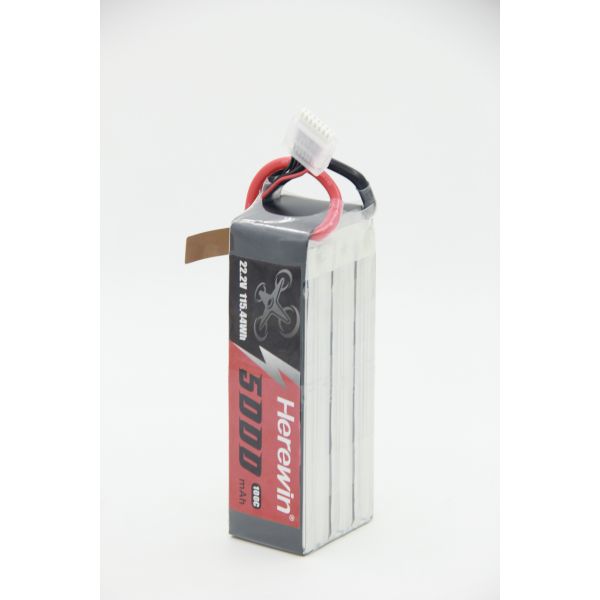 Quality Herewin 6S 100C 5Ah FPV Drone Battery High Rate Fast Speed ​​ for sale