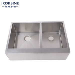 Quality 304 SS Apron Style Sink , Undermount Apron Front Sink For Hotel / Restaurant for sale