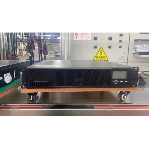 Quality 3kVA Single Phase Rack Mounted UPS Uninterruptible Power Supply High Efficiency for sale