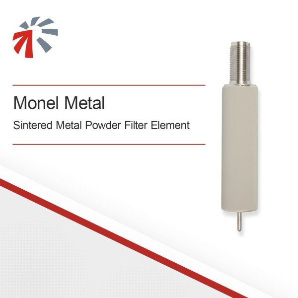 Quality Monel Metal Stainless Steel Sintered Metal Powder Filter Element Customized Connector for sale