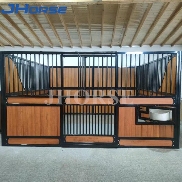 Quality Bamboo Wood 12 Feet 14 Feet Horse Stable Box for sale