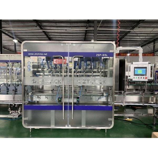 Quality 5l Soap Liquid Detergent Filling Machine SS316 Dispenser Pump for sale