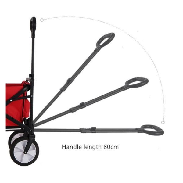 Quality Convenient Collapsible Beach Wagon Multi Functional For Outdoor Activities for sale