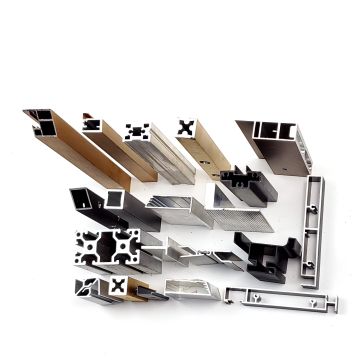 Quality 6063 Aluminum Frame Windows Extrusion Profile Custom Furniture Hardware for sale