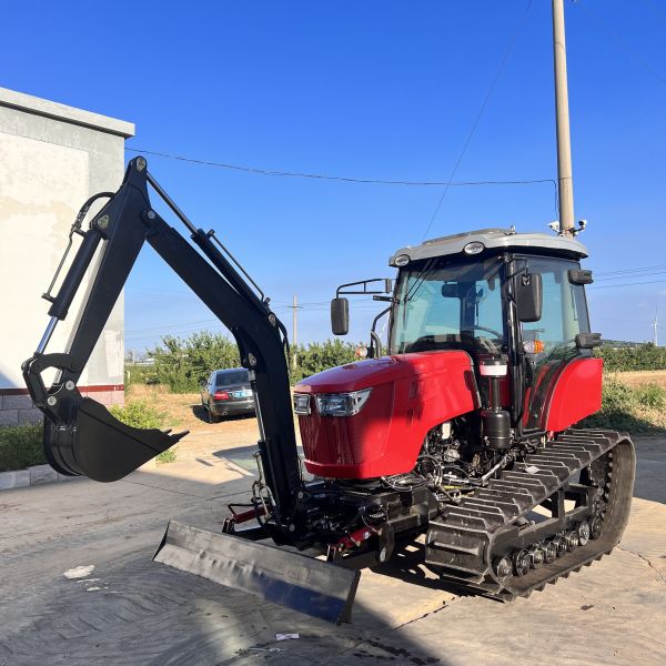 Quality 120HP Agricultural Farm Equipment Multifunctional Garden Small Crawler Tractor for sale