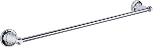Quality Bath Wall Mounted Towel Bar Single Towel In Chrome Finish Contemporary Bathroom for sale