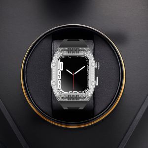 Quality OEM ODM Luxury Apple Watch Case 45mm Full Body Protection 22.7g for sale