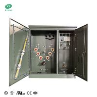 Quality Solar Power Transformer 225kva Three Phase Pad Mounted  Transformer for Solar Power Applications Step Up 208V To 13.8KV for sale